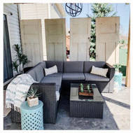 Mcnab 4 Piece Rattan Sectional 2024 www.alhudapk